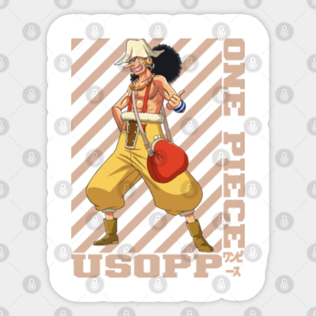 Usopp One Piece Usopp Sticker Teepublic